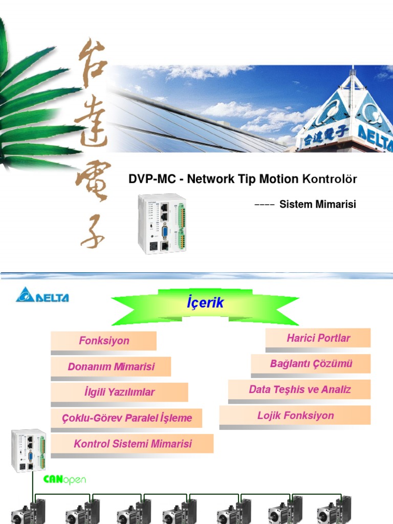 1.1-DVP10MC Sistem Mimarisi Ve Mantıksal Işlevler - v02 | PDF