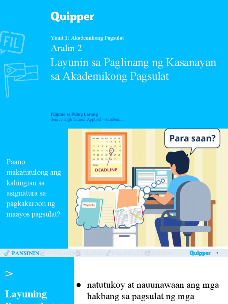 Yunit 1 Aralin 2 | PDF