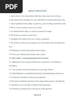 AMCAT SVAR Test Pattern | PDF | Fluency | English Language