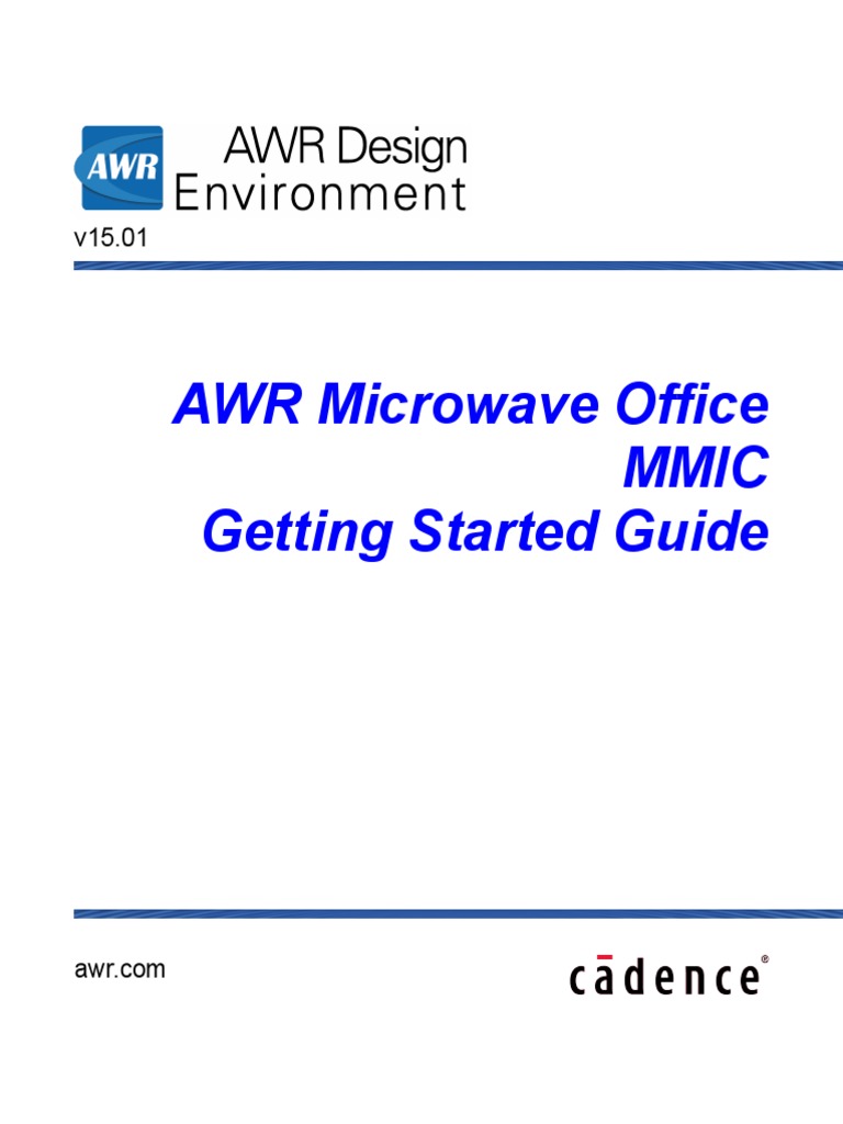 MMIC Getting Started | Download Free PDF | Window (Computing) | Simulation
