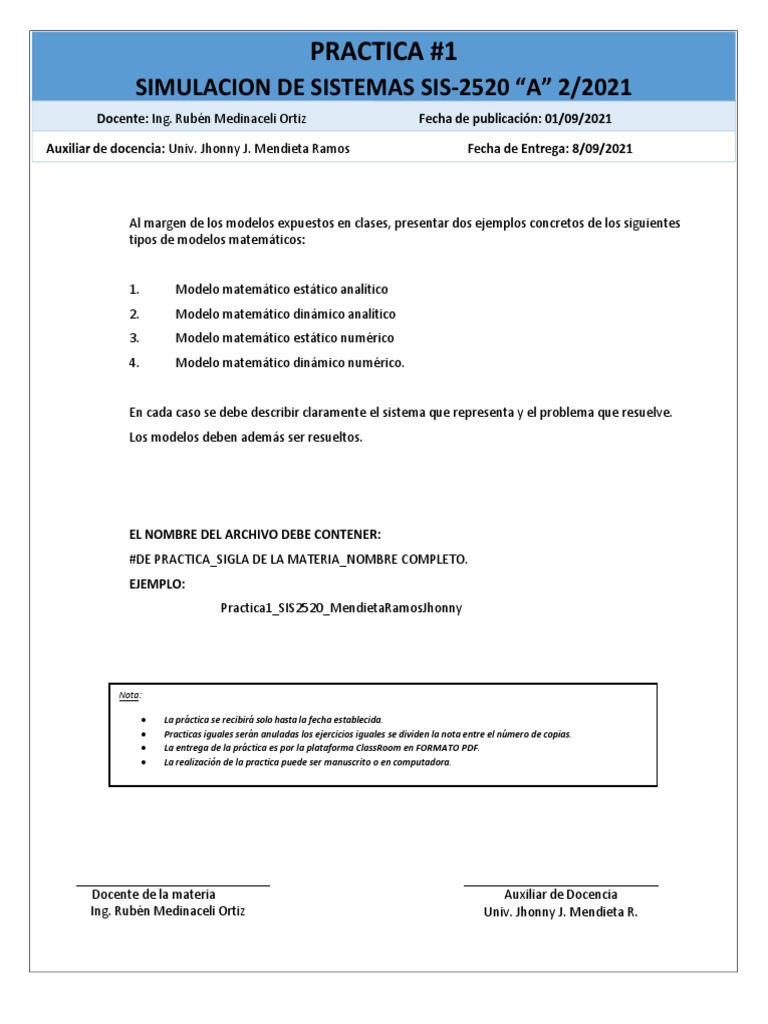 Practica1 2-2021 Asdas | PDF | Informática