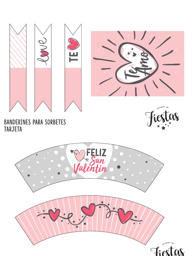 San Valentin Imprimible Gratuito Pdf