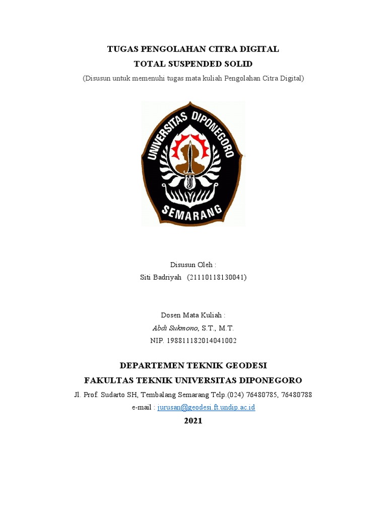 Tugas PCD Pertemuan 7 - Siti Badriyah - Siti Badriyah | PDF