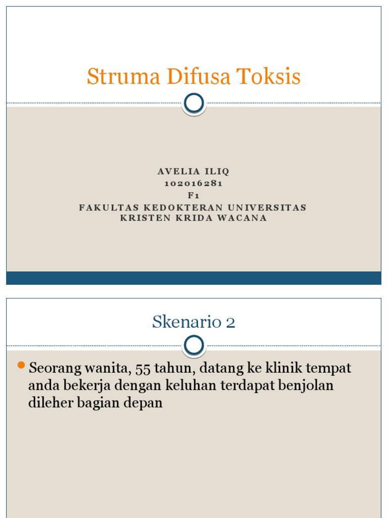 Struma Difusa Toksis | PDF | Pengembangan Diri | Kesehatan Holistik