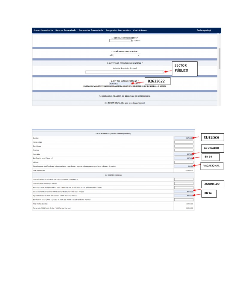 Llenado de Formulario 1431 | PDF