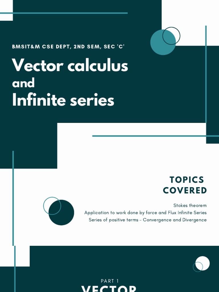 Convergence and Divergence of Infinite Series: Analysis of Geometric ...