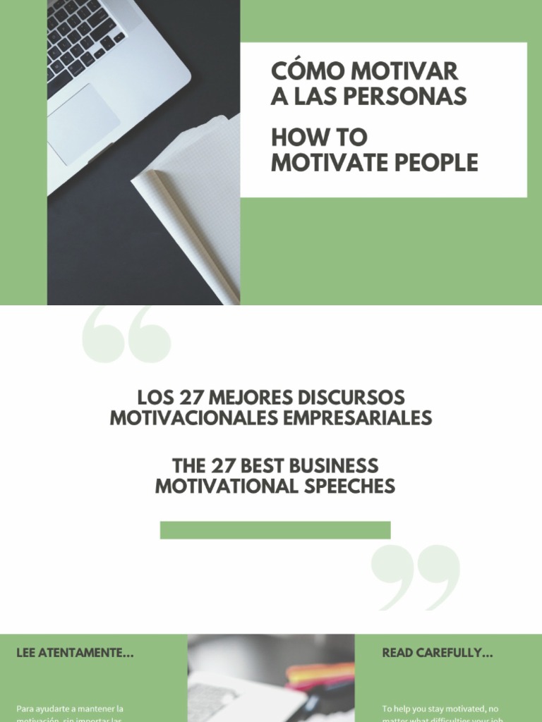 27 Historias de Motivacion - 27 Motivational Stories | PDF