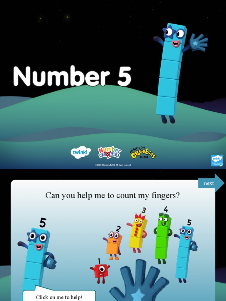 Numberblocks Band Counting Activity | PDF | Albums | Rock Albums