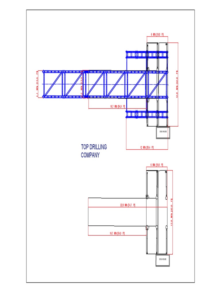 Rig 1503 Structure - Skidding System-Layout1 | PDF
