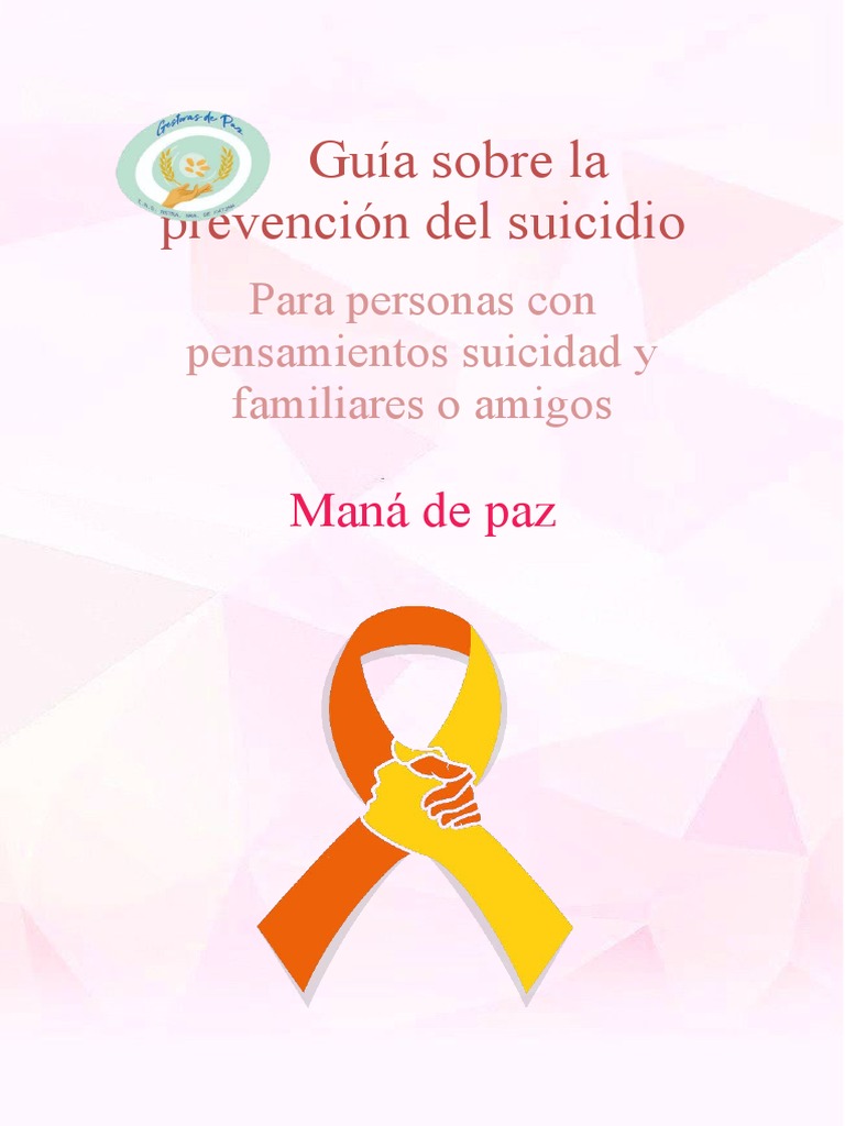 Guía Prevención Del Suicidio | PDF | Suicidio | Depresión (estado de ánimo)