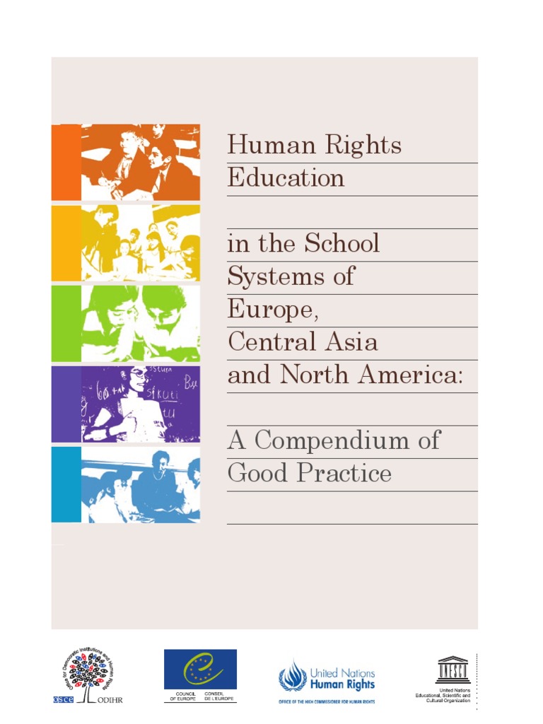 Human Rights Education in The School Systems of Europe Central Asia and ...