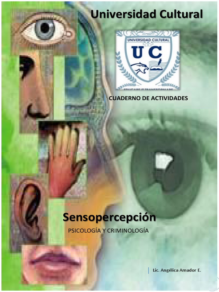 Cuaderno Sensopercepcion | Descargar gratis PDF | Percepción | Ojo humano