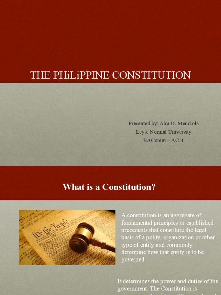 Evolution of the Philippine Constitution | PDF | World Politics ...