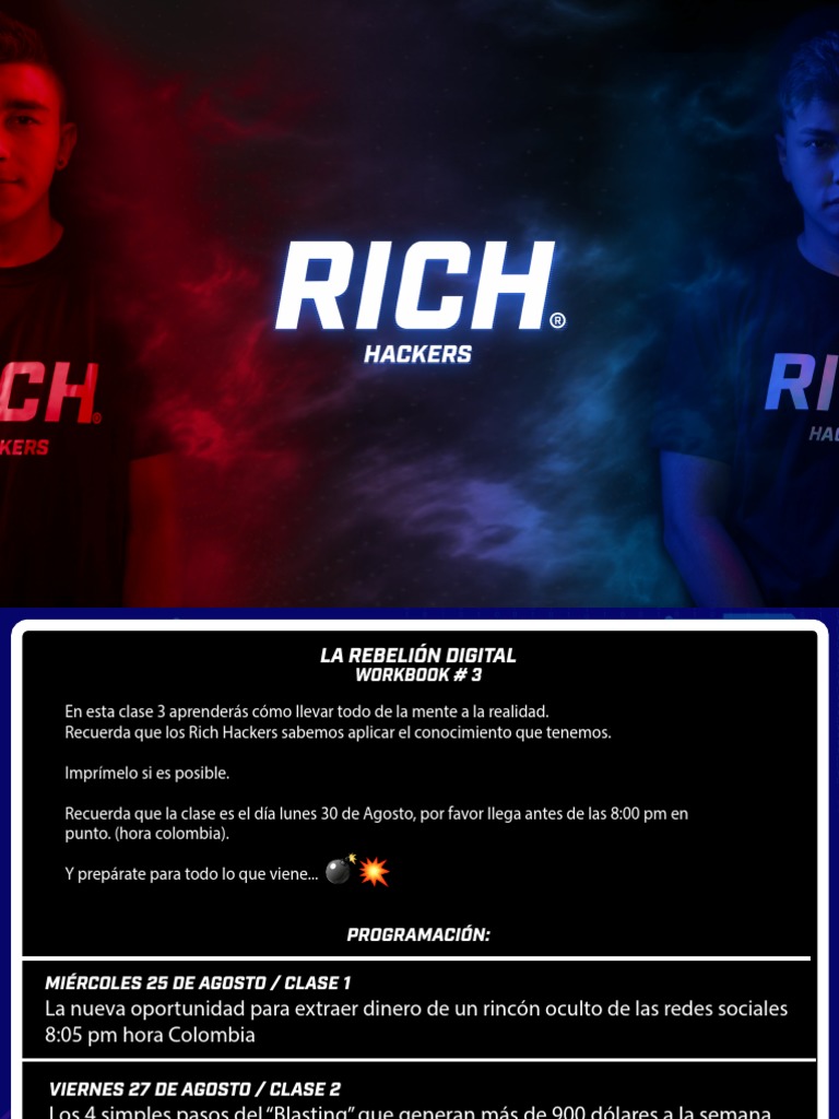 Rich Hackers | PDF | Juegos y actividades | Informática