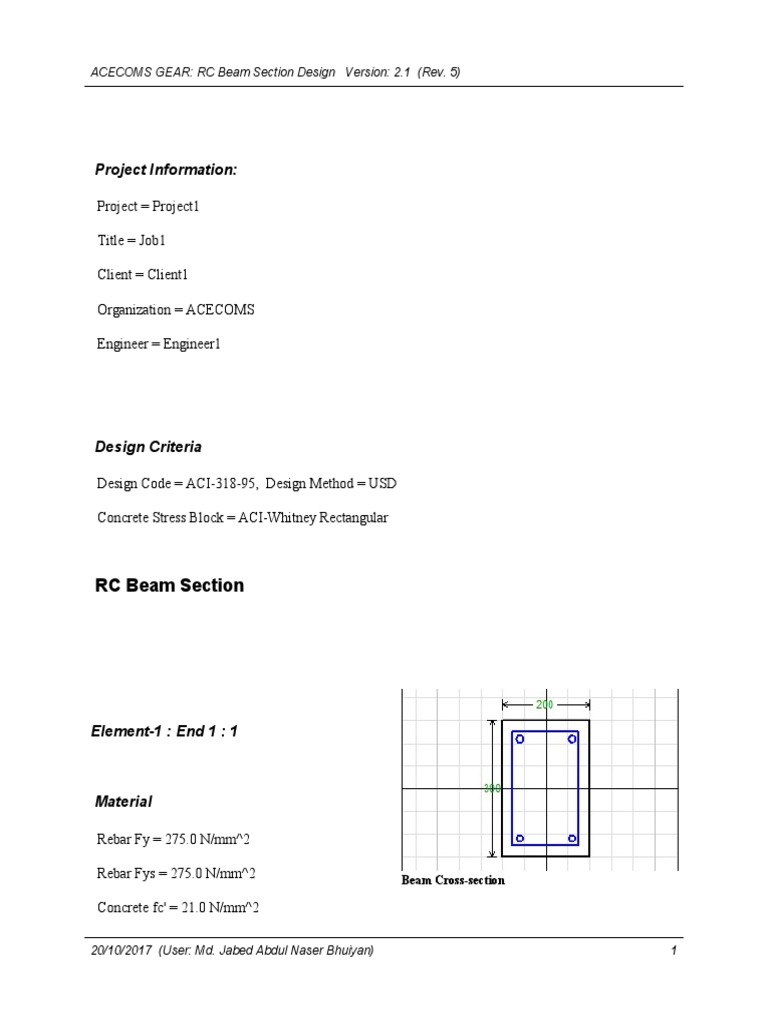 Structural Members | PDF | Beam (Structure) | Concrete