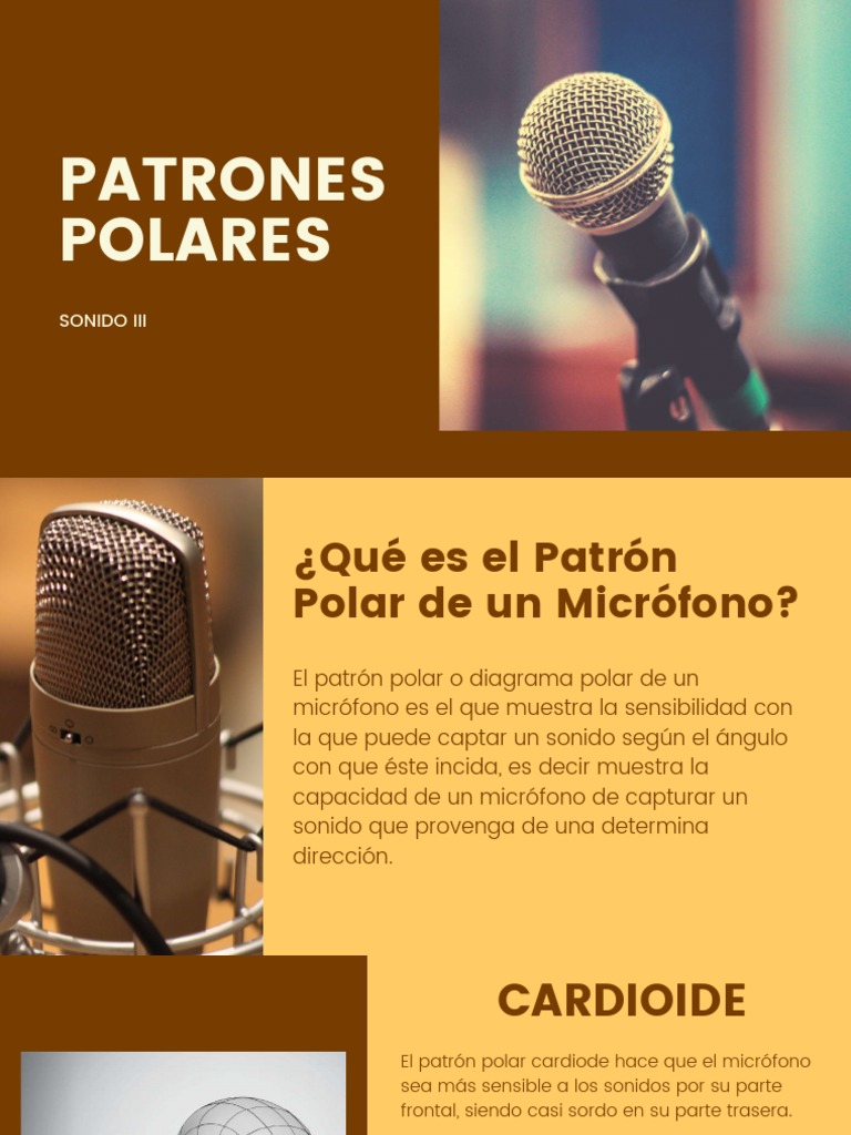Patron | PDF | Micrófono | Sonido