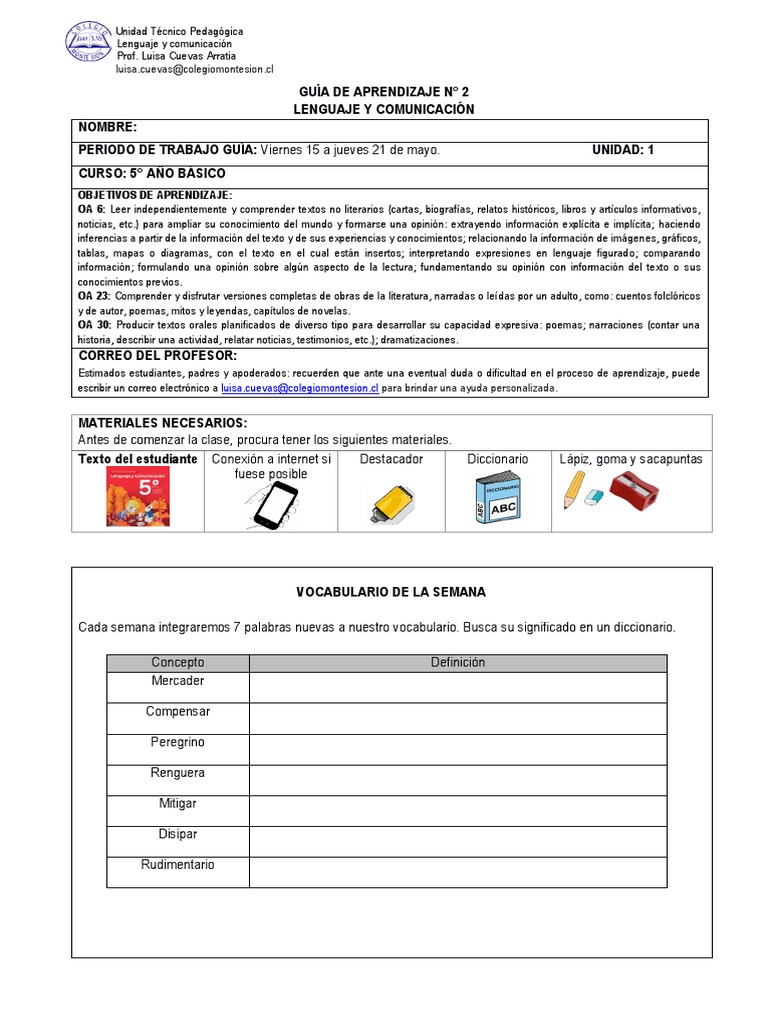 Guia Buena Sexto, Tipos de Texto, Anecdota, Etc | PDF | Comunicación | Autobiografías