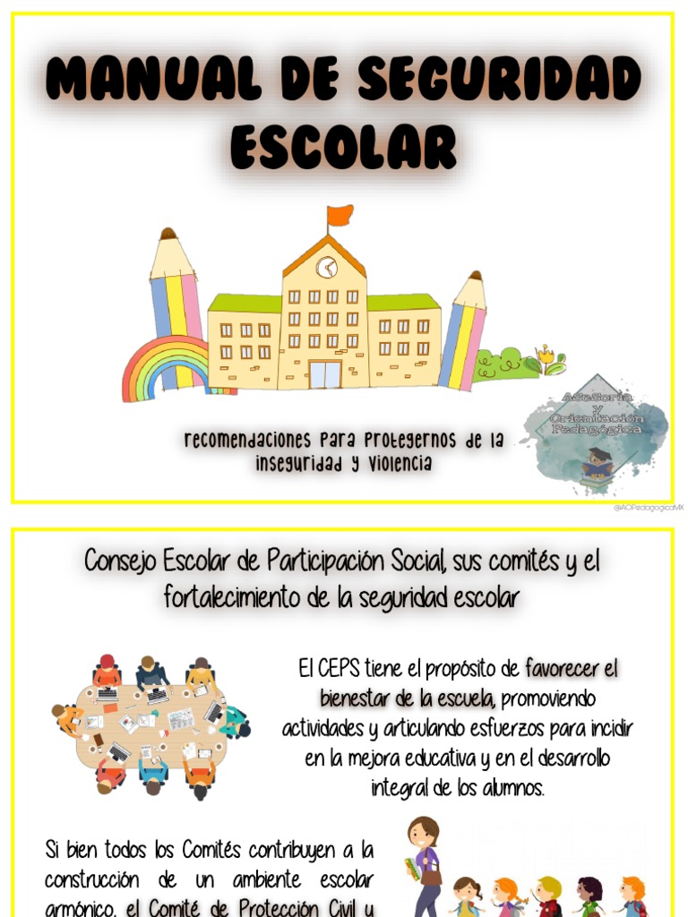 Manual De Seguridad Escolar Descargar Gratis Pdf Defensa Civil