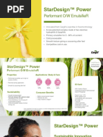 Cargill Brochure | PDF | Phospholipid | Starch