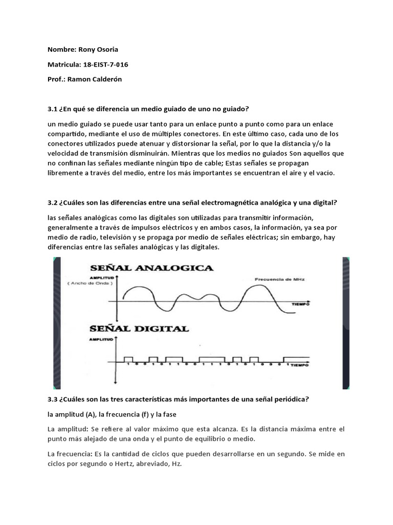 Tarea Cap 3 y 4. | PDF | Antena (Radio) | Frecuencia