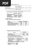 Caso Práctico Presupuesto Operativo (Resuelto) | PDF | Presupuesto | Microeconomía