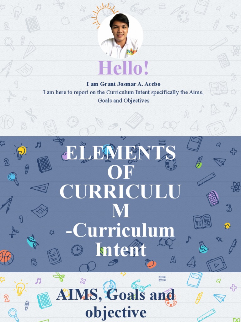 Curriculum Intent (AGO) | PDF | Curriculum | Intention
