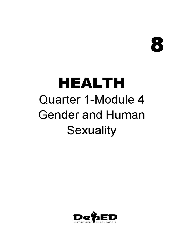 Health: Quarter 1-Module 4 Gender and Human Sexuality | PDF | Gender ...