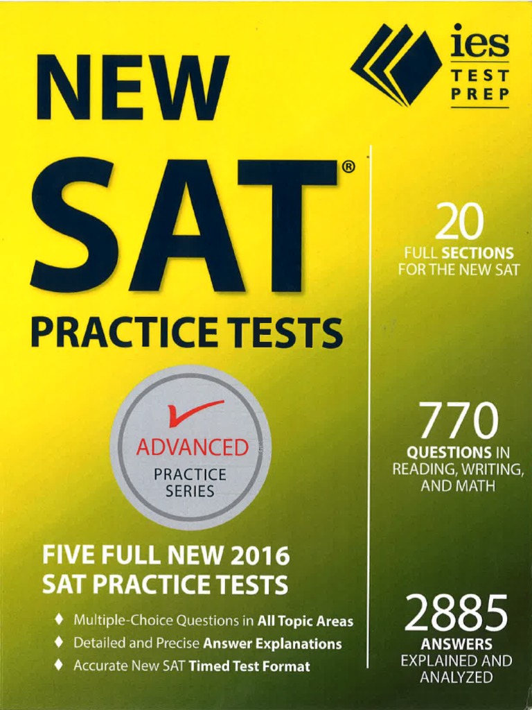 New SAT Practice Test Advance | PDF
