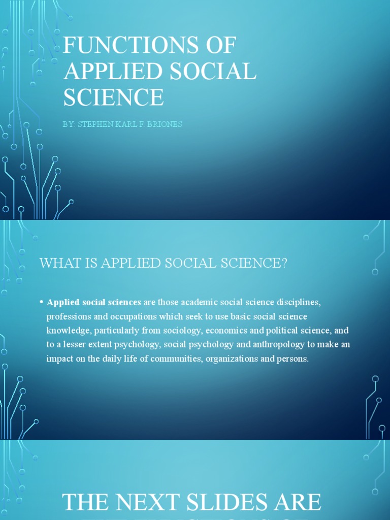 Functions of Social Science | PDF | Communication | Attitude (Psychology)