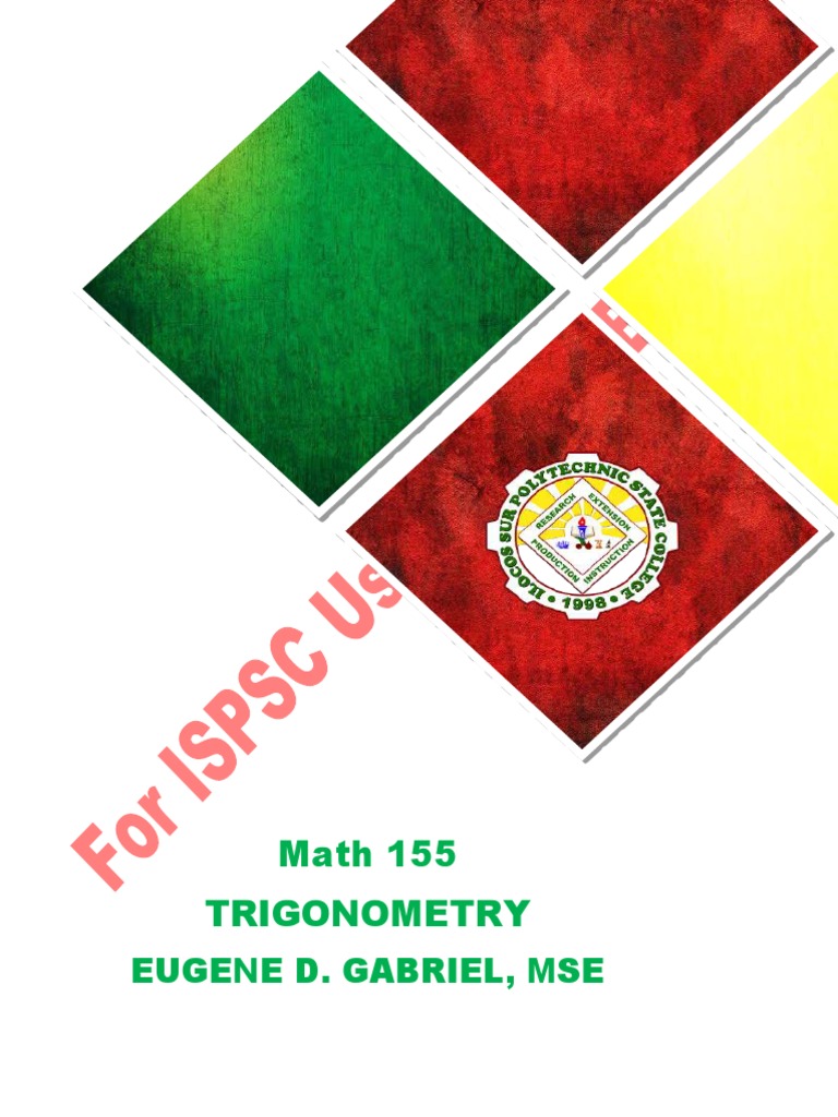 Module in Trigonometry Midterms | PDF | Triangle | Trigonometry