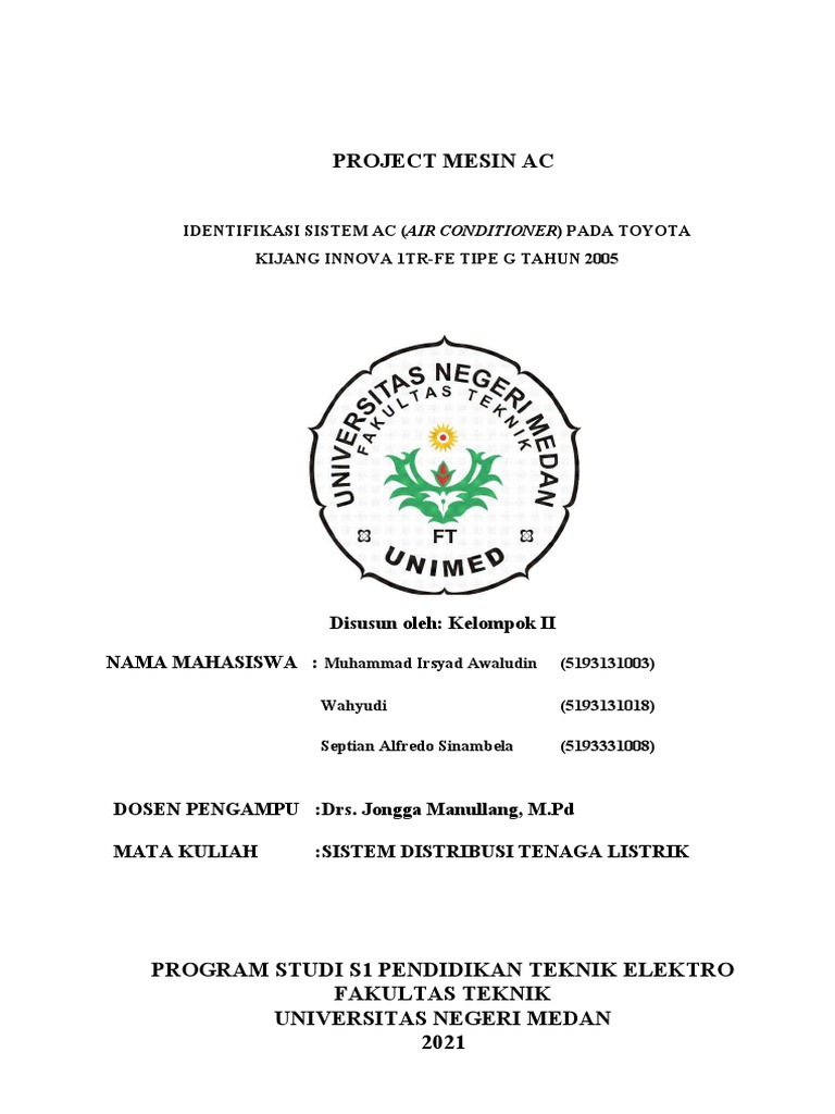 PROJEK MESIN AC-dikonversi | PDF