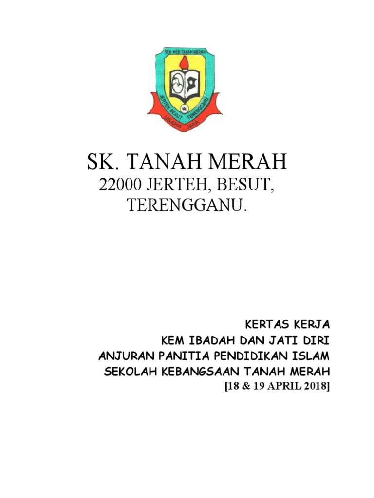 Kem Ibadah dan Jati Diri SK Tanah Merah | PDF