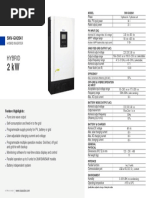 Tesla Megapack Datasheet | PDF | Photovoltaics | Photovoltaic System