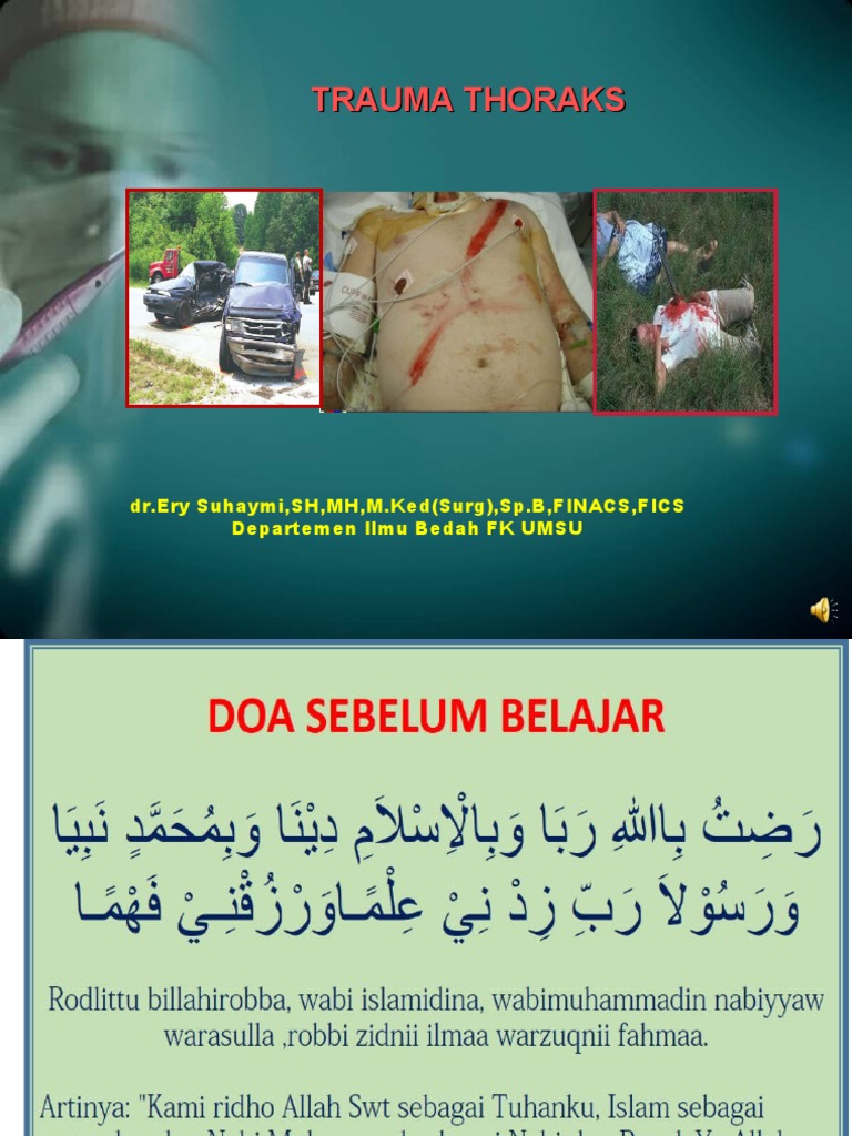 Trauma Toraks | PDF