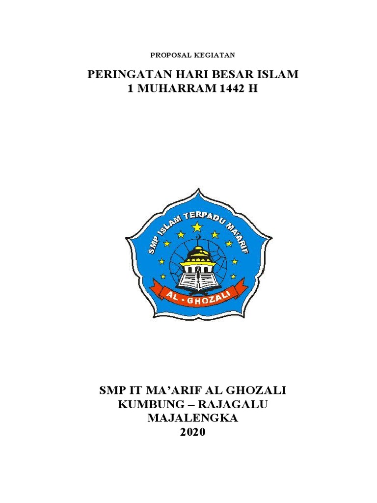 Proposal Peringatan 1 Muharram 1442 H | PDF