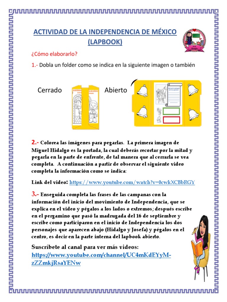 Lapbook Independencia de México | PDF