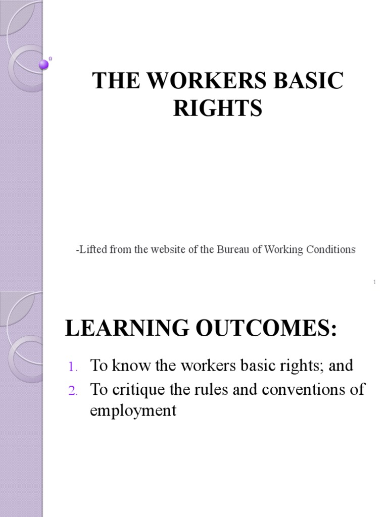 Essential Workers' Rights Explained | PDF | Employment | Collective ...