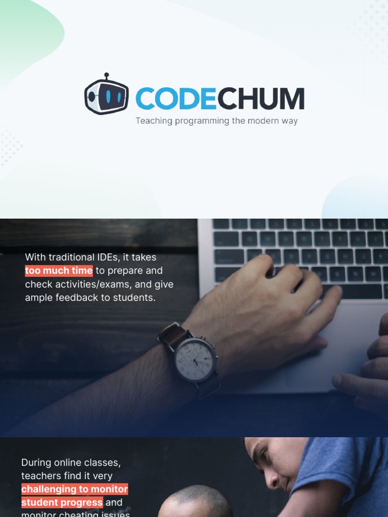 CodeChum Brochure | PDF | Career & Growth | Business
