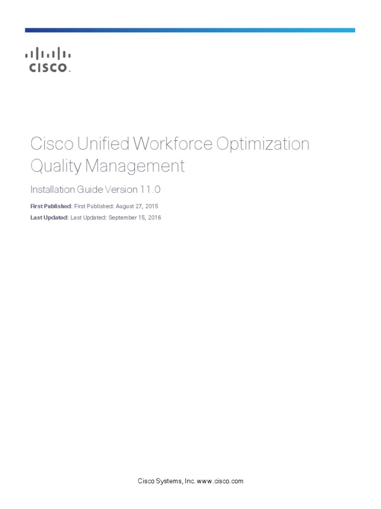 QM Installation Guide Cisco CCX 110 | PDF | Remote Desktop Services ...