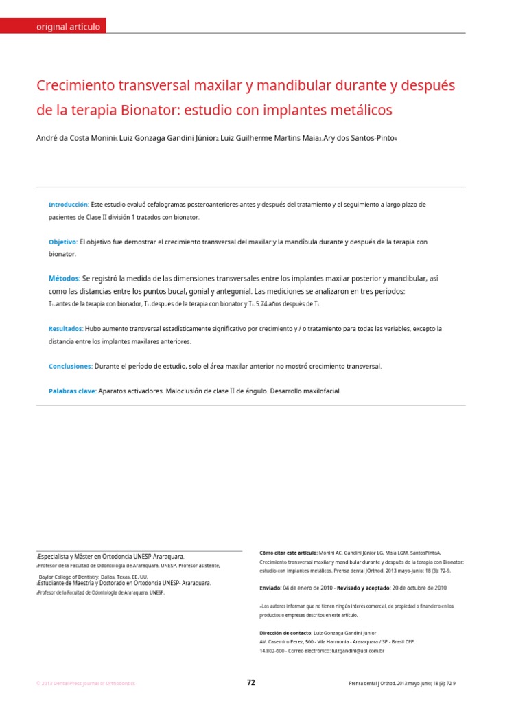 BIONATOR 3.en - Es | PDF | Odontología | Boca