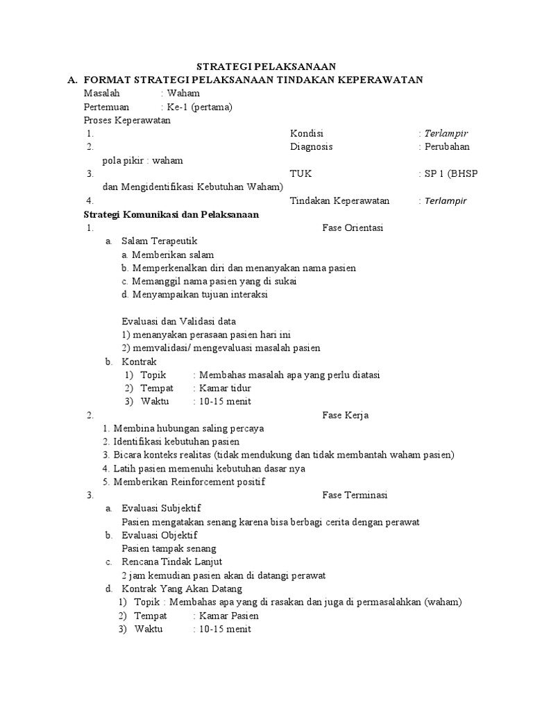 SP Waham (1 Dan 2) | PDF