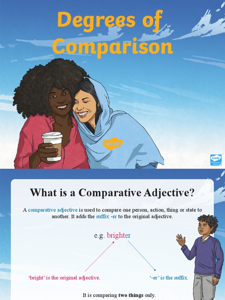 Za HL 375 Degrees of Comparison Powerpoint Ver 2 | PDF | Adjective ...