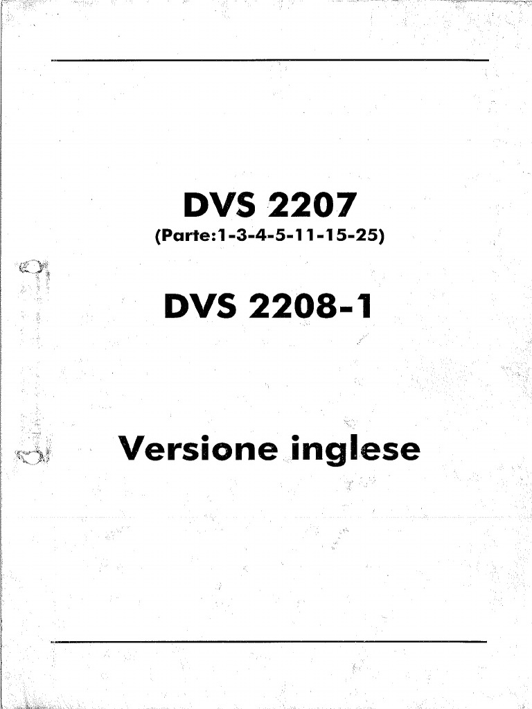 DVS 2207-1 | PDF