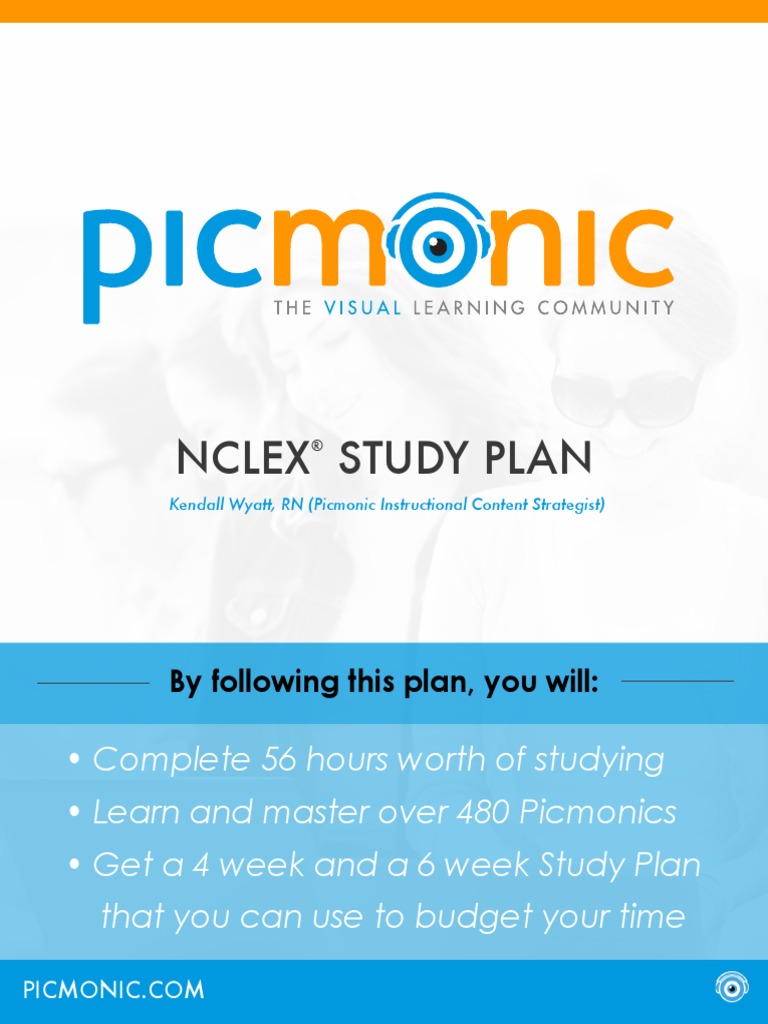 Nclex Study Plan | PDF | National Council Licensure Examination | Test ...