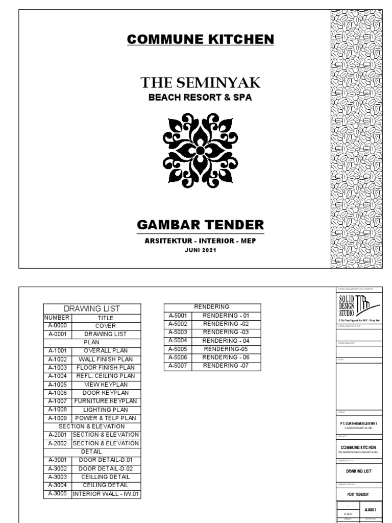 Commune Kitchen | PDF | Components | Architectural Design