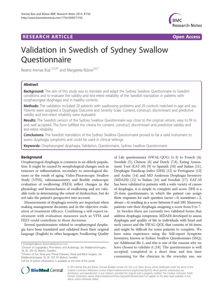Art 2014 - Validacion Del SSQ | PDF | Validity (Statistics) | Factor ...