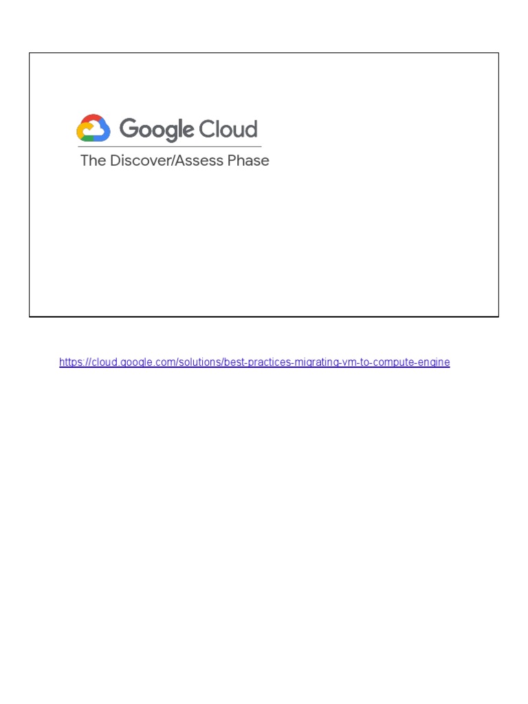 VMMIG - Module02 - Discover - Assess Phase | PDF | Cloud Computing ...