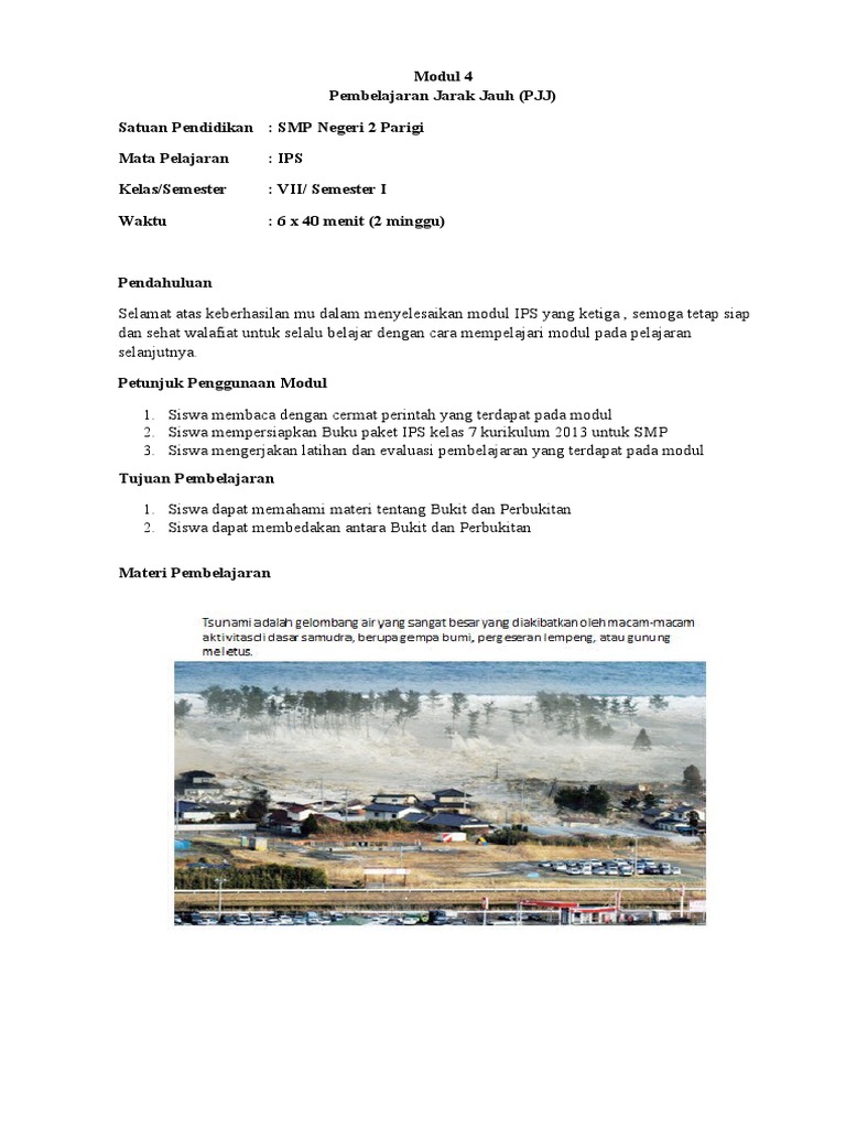 Modul 4 Ips Kelas 7 | PDF