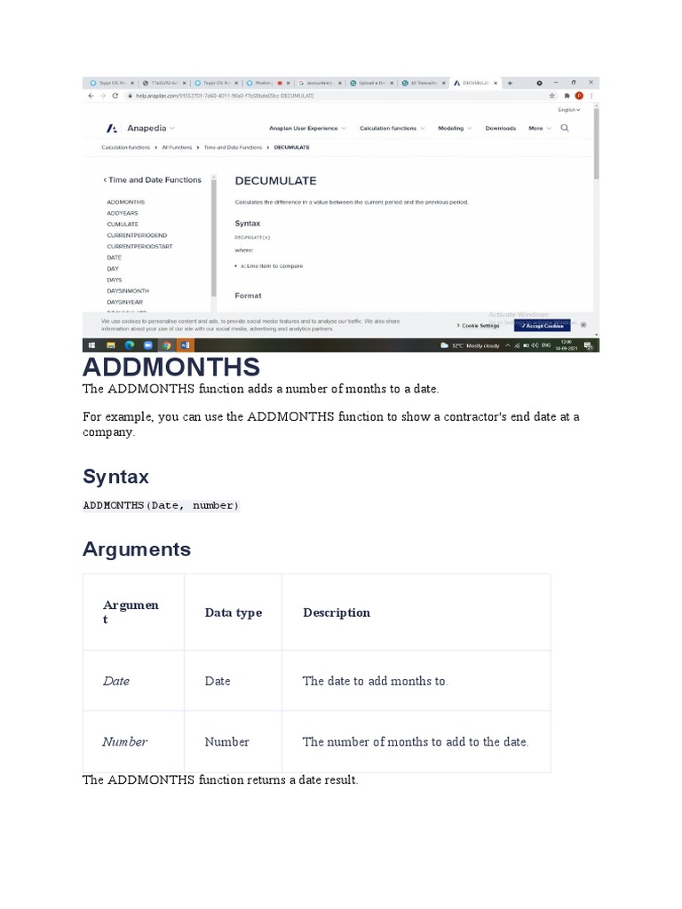 Anaplan Formulas | PDF