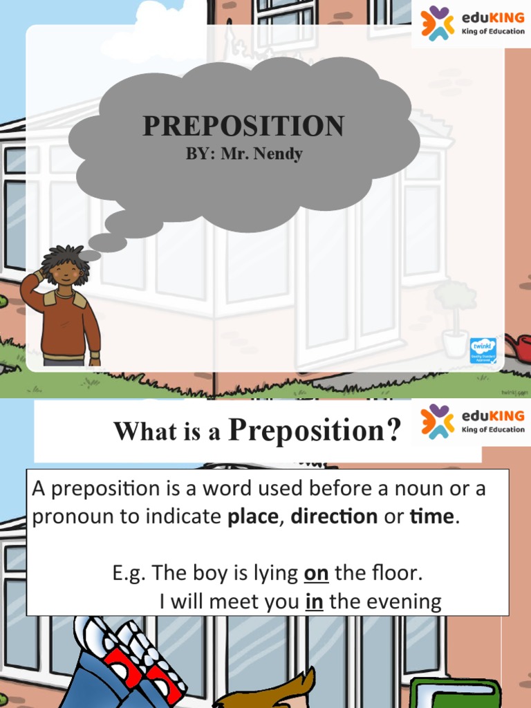 Understanding Prepositions of Time | PDF | Preposition And Postposition | Sentence (Linguistics)